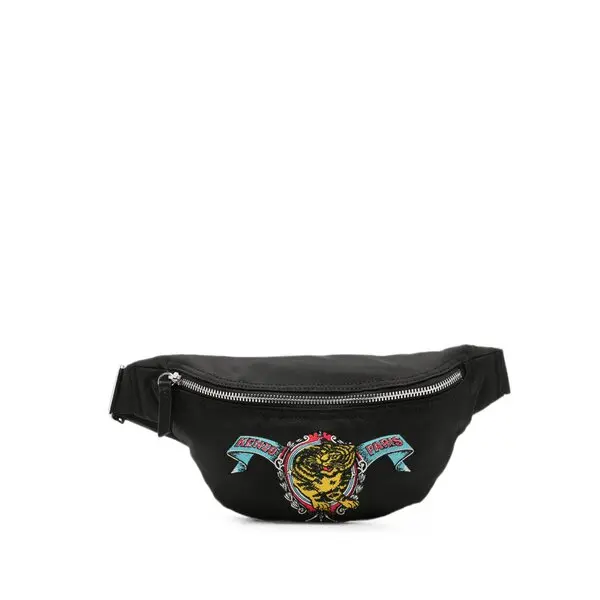 Kenzo Embroidered Logo Belt Bag - Black