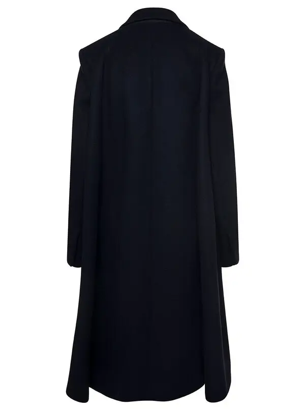Bottega Veneta Double Wool Cashmere Cape Coat