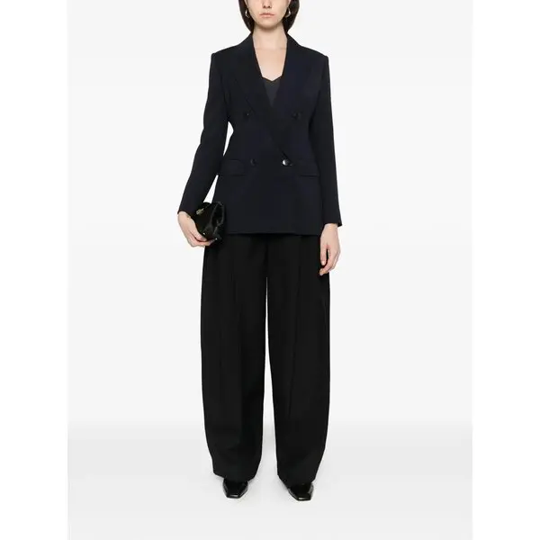 Max Mara Double-breasted Peaked Lapel Blazer