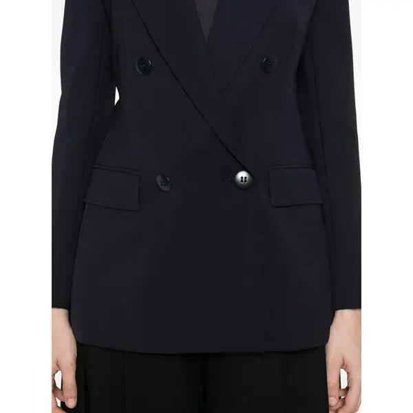 Max Mara Double-breasted Peaked Lapel Blazer