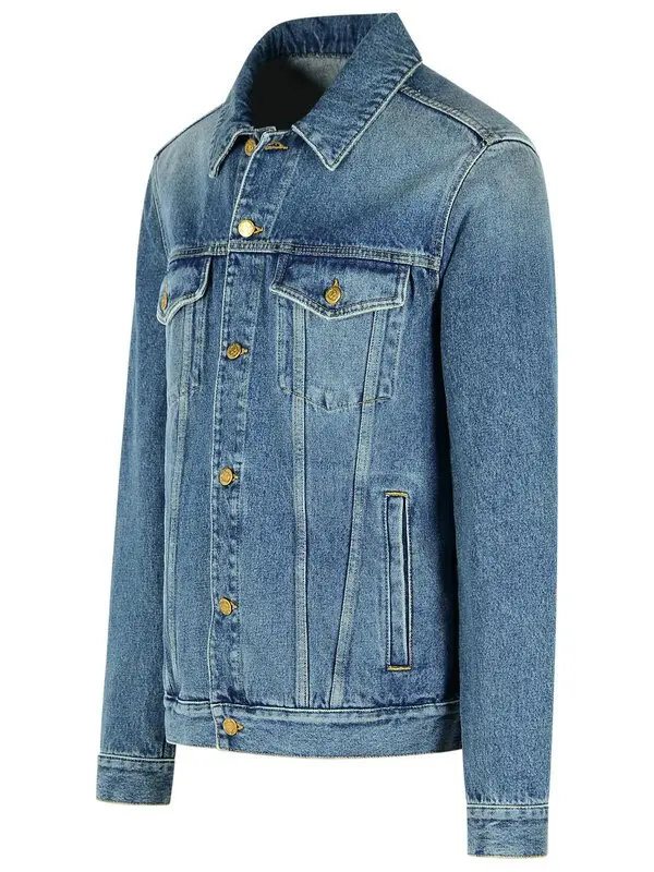 GOLDEN GOOSE Cotton Denim Jacket - Blue