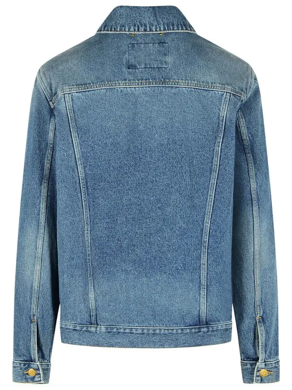 GOLDEN GOOSE Cotton Denim Jacket - Blue