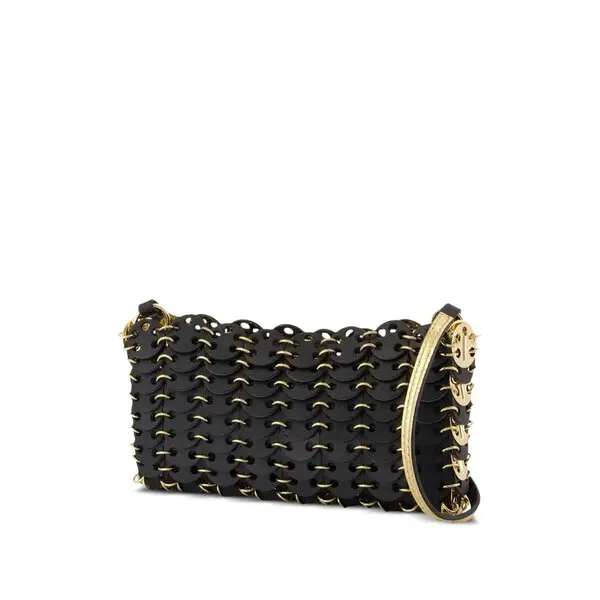 Rabanne Shoulder Bag With Gold-tone Chain Embellishment