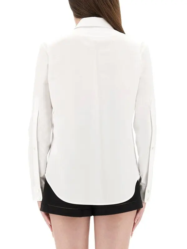 Gucci Cotton Poplin Shirt With Clamp Detail