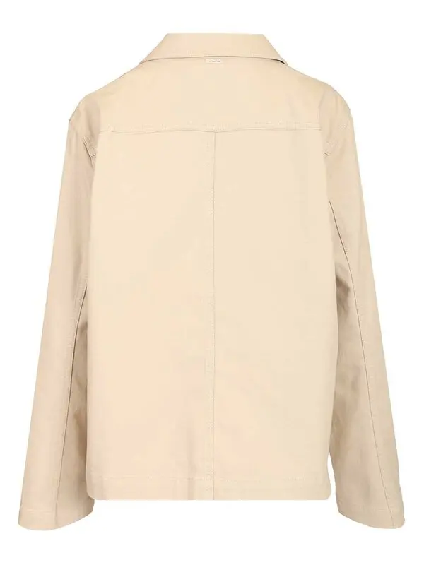 Max Mara Shirt Jacket With Gold Buttons - Cream