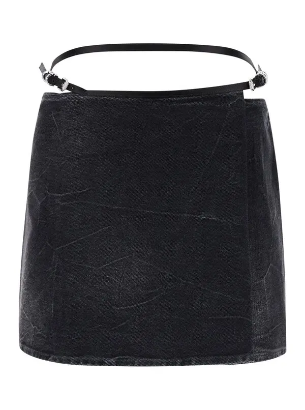 Givenchy Voyou Denim Skirt - Multicolor