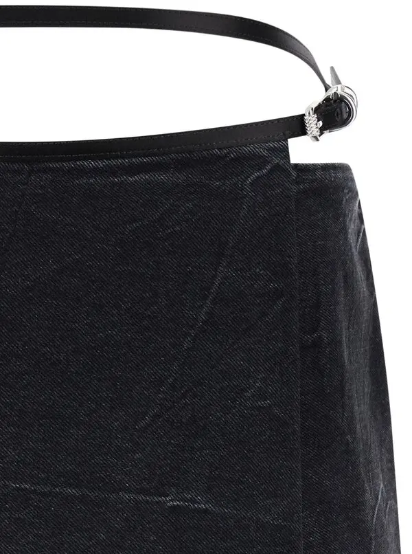 Givenchy Voyou Denim Skirt - Multicolor