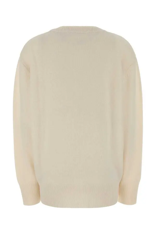 Blumarine Maglia Stampa Cardo" Sweater - White
