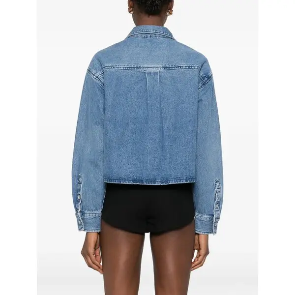 Alexander Wang Cropped Button-up Shirt