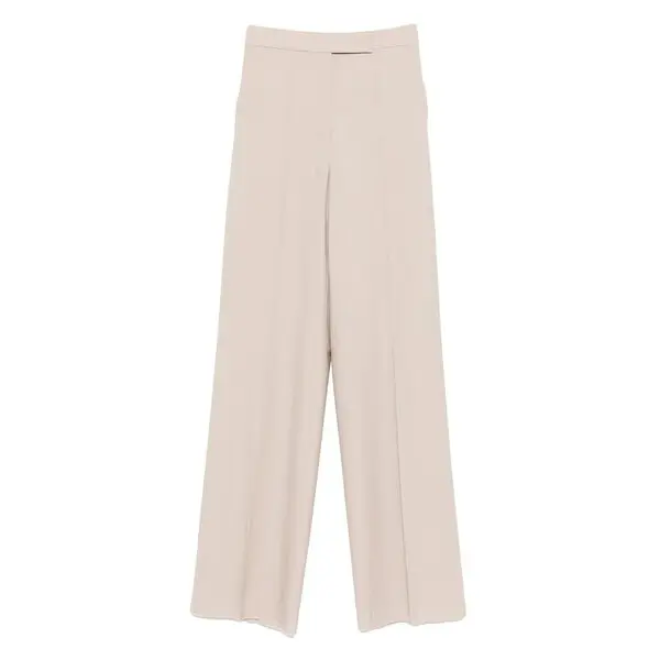 Max Mara Straight-leg Trousers - Cream