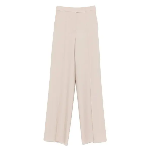 Max Mara Straight-leg Trousers - Cream