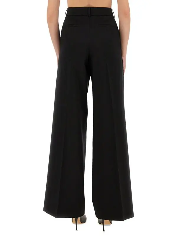 Sportmax Virgin Wool Wide-leg Trousers