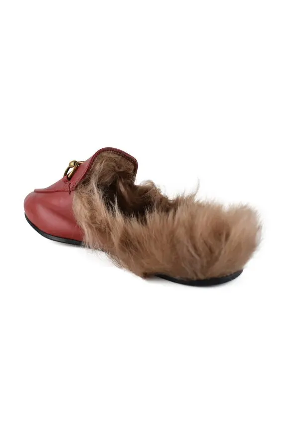 Gucci Princetown Mules - Red