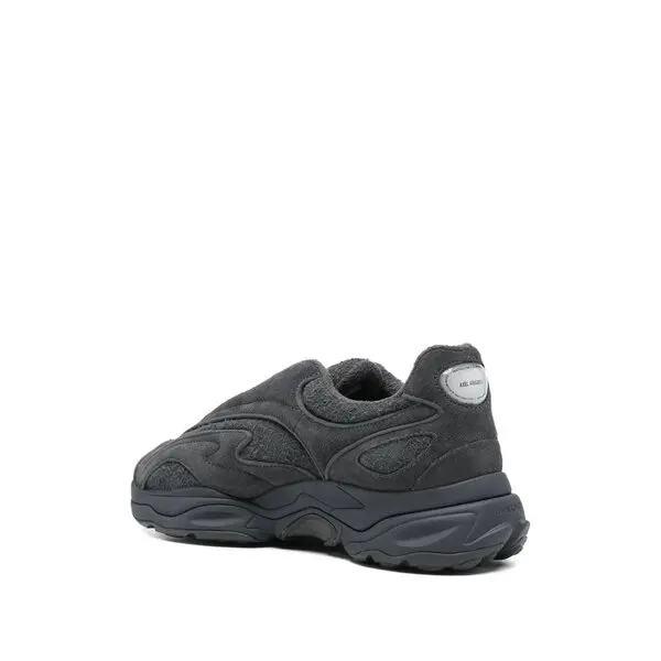 Axel Arigato Dark Grey Suede Low-top Sneakers