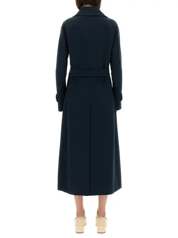 Max Mara Double-breasted Virgin Wool Coat