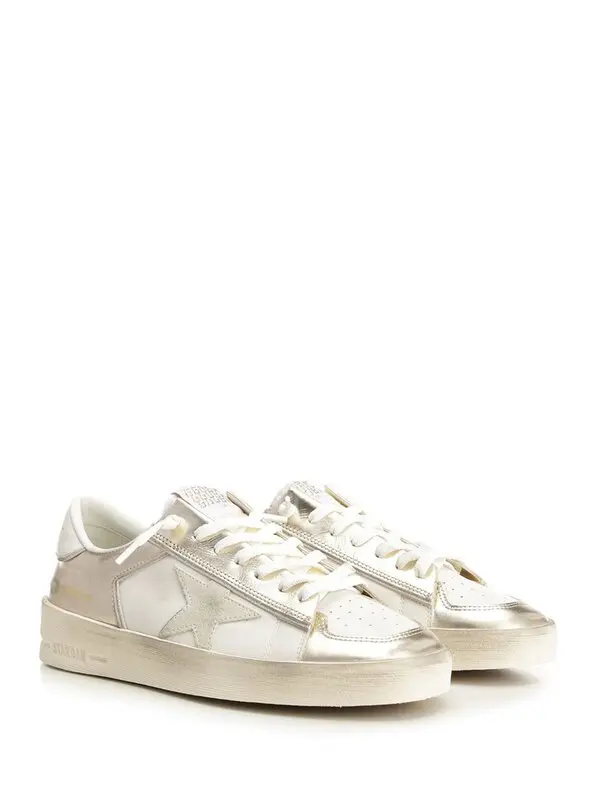GOLDEN GOOSE Stardan Sneakers - Silver