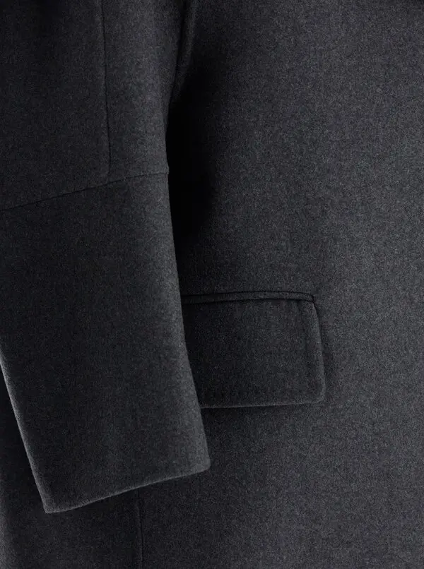 Max Mara Asburgo Virgin Wool Blend Coat - Multicolor