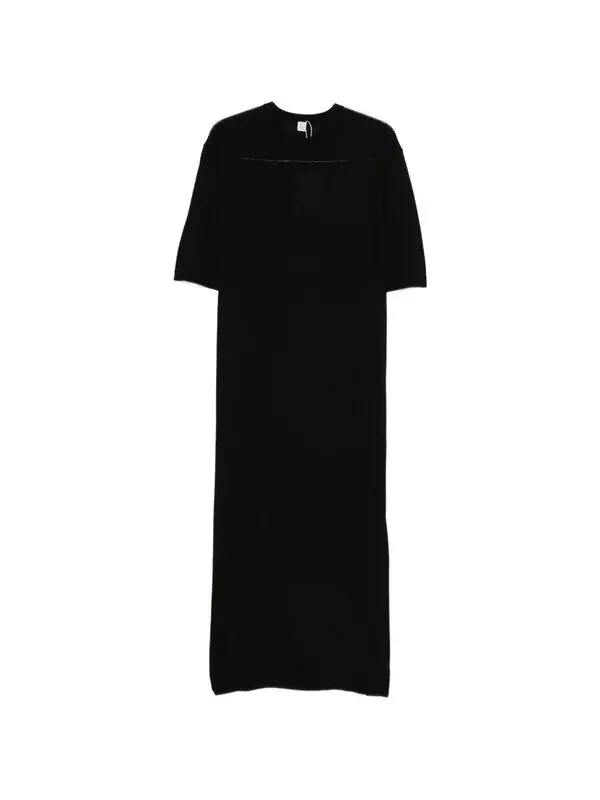 TOTEME Merino Knit Crew Neck Dress