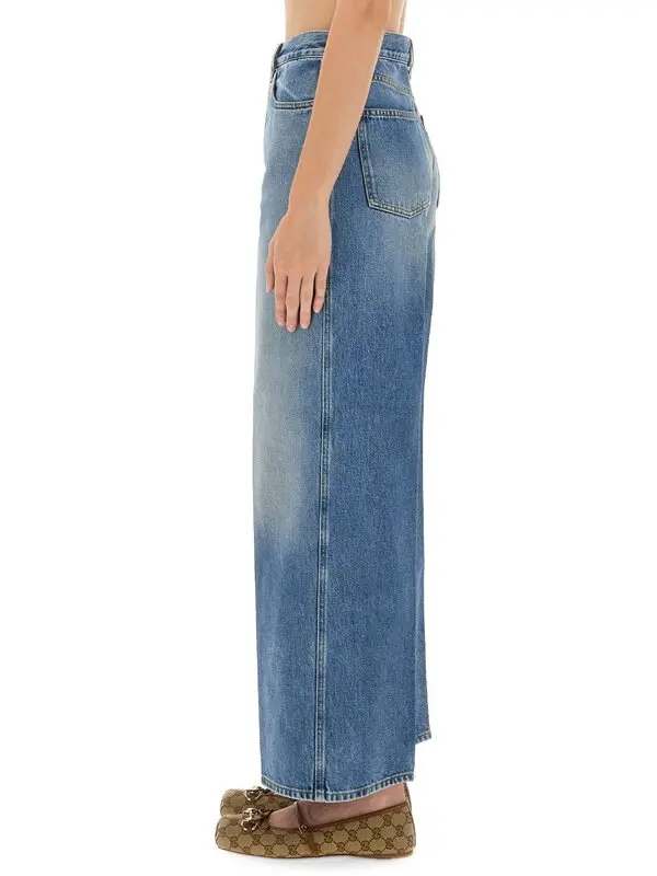Gucci Wide-leg Jeans