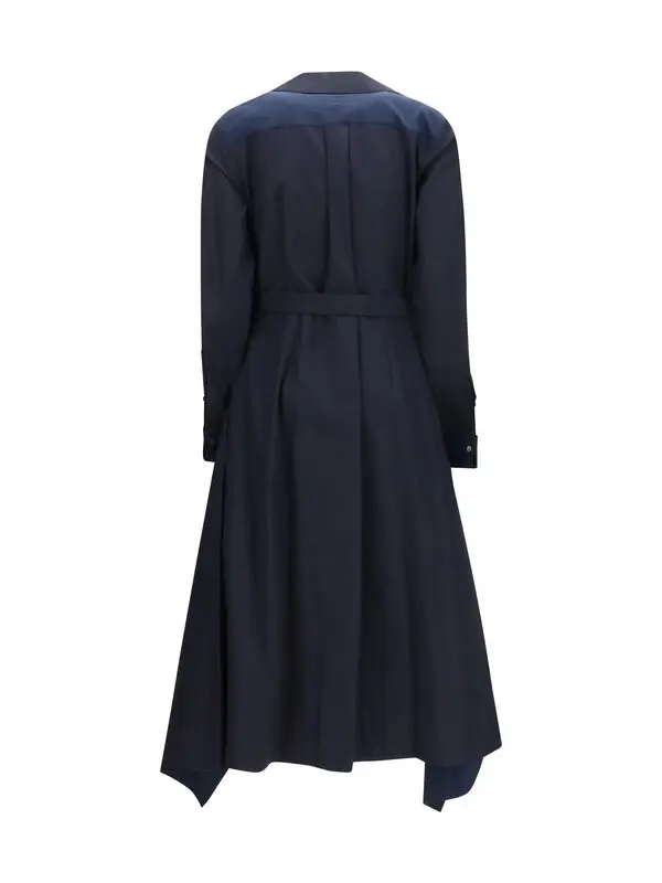 Loewe Layered Belted Midi Dress