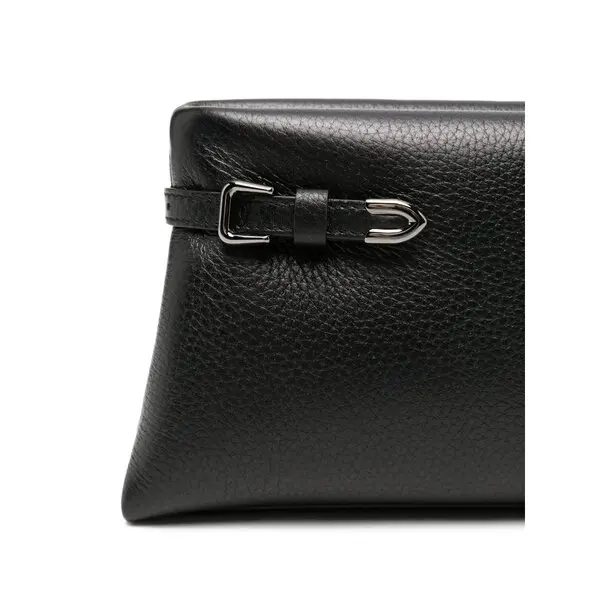 Brunello Cucinelli Leather Clutch Bag - Black