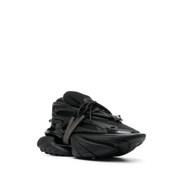 Balmain Calf Leather Low-top Trainers