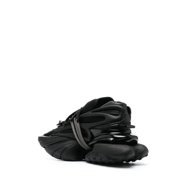 Balmain Calf Leather Low-top Trainers
