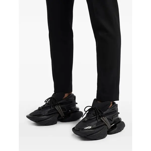 Balmain Calf Leather Low-top Trainers