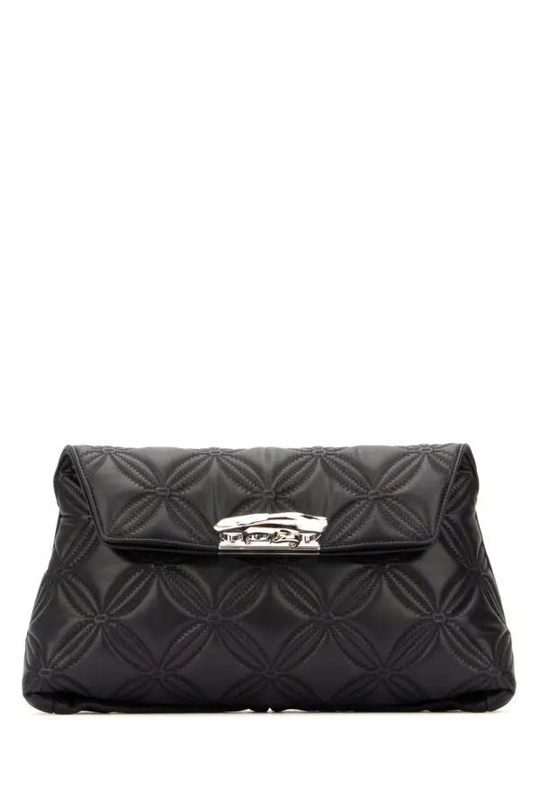 Alexander McQueen Quilted Clutch With Clasp