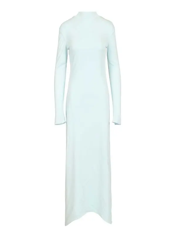 TOM FORD Crepe Jersey Backless Dress - Blue