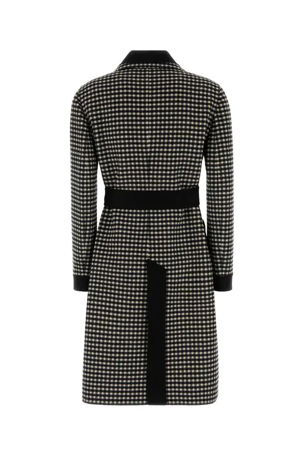 Valentino Garavani Embroidered Wool Coat