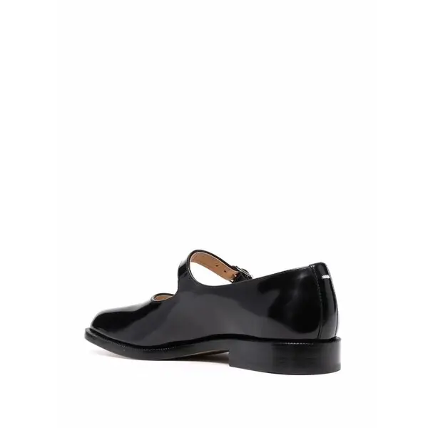 MAISON MARGIELA Patent Leather Tabi Mary Jane Ballet Flats