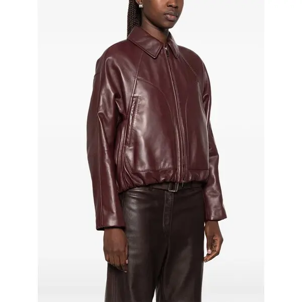 Brunello Cucinelli Leather Zip-up Jacket