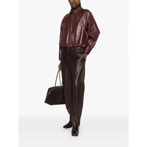 Brunello Cucinelli Leather Zip-up Jacket