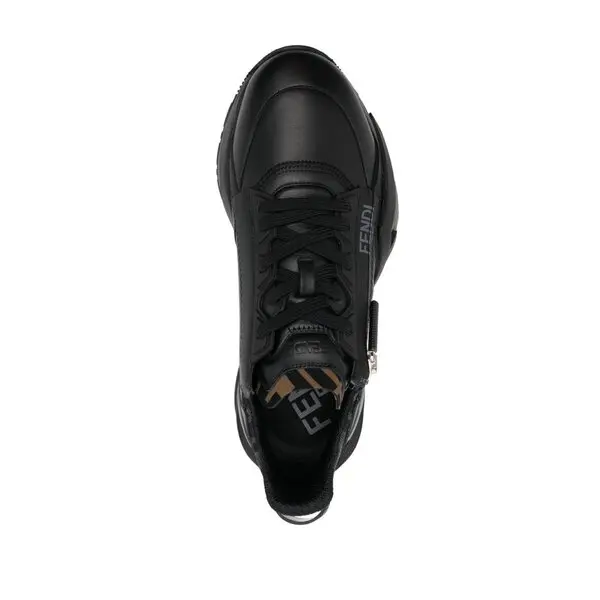Fendi Low-top Trainers With Logo Detail