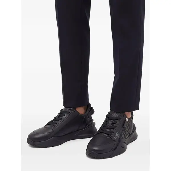 Fendi Low-top Trainers With Logo Detail
