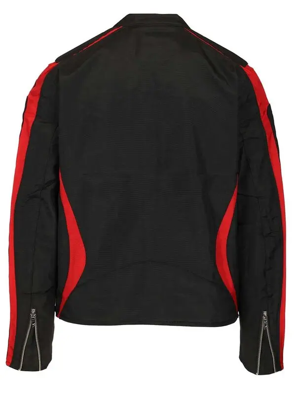DIESEL® Two-tone Nylon Biker Jacket