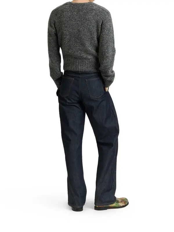 JW Anderson Twisted Denim Workwear Jeans