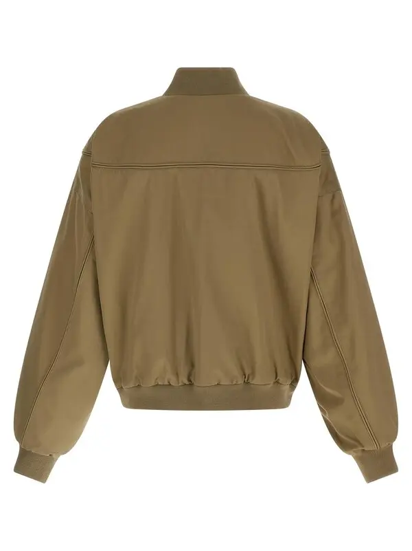 WILLY CHAVARRIA Gas Station Bomber Jacket - Cream