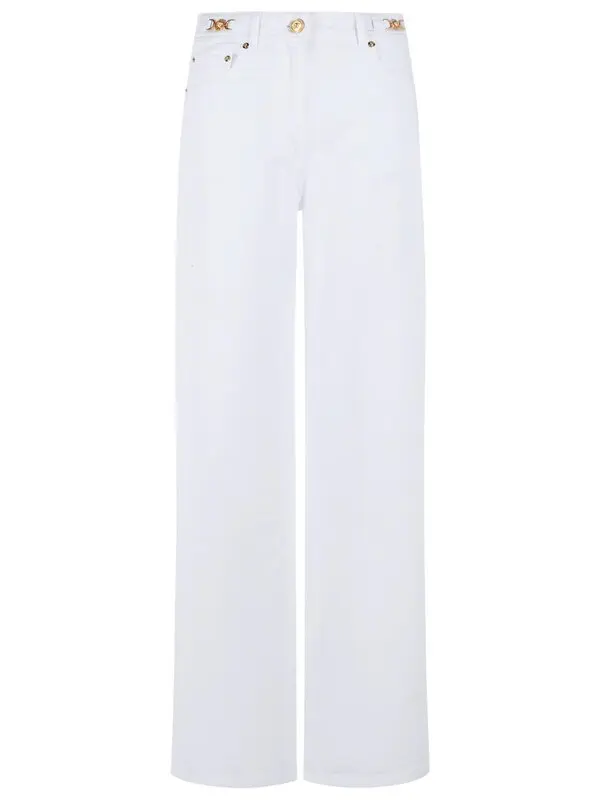 Versace Cotton Jeans - White