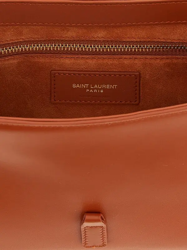 Saint Laurent Small Le 5 À 7 Shoulder Bag - Orange