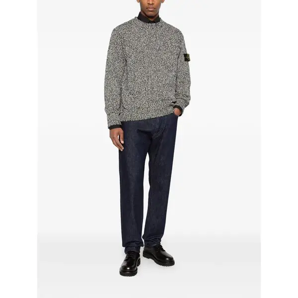 Stone Island Dark Straight-leg Jeans - Blue