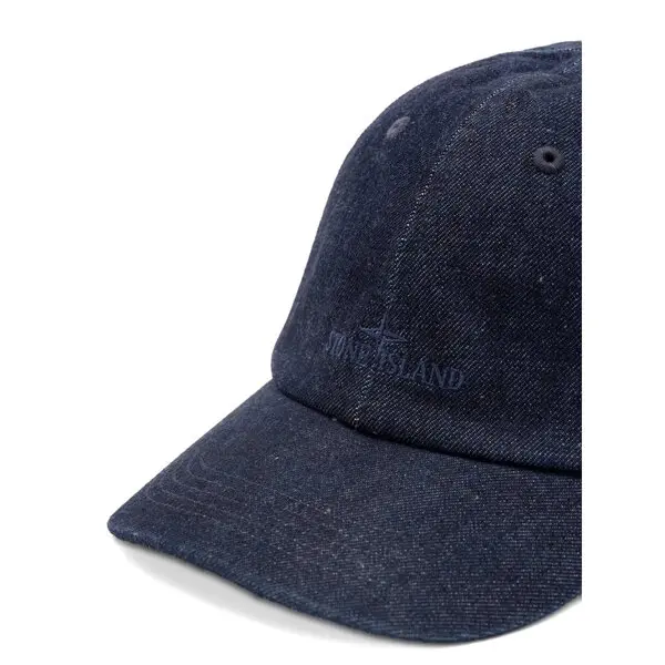 Stone Island Baseball Cap - Blue