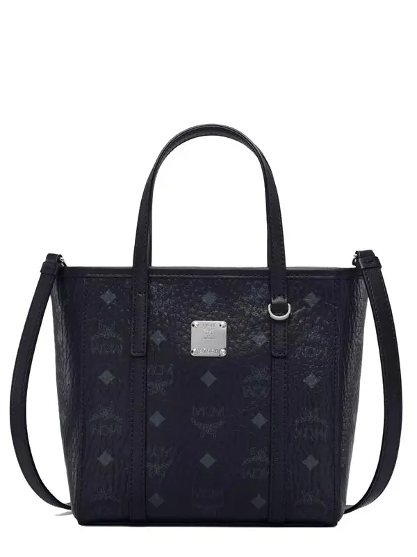 Mcm Toni Top-zip Mini Tote Bag - Black