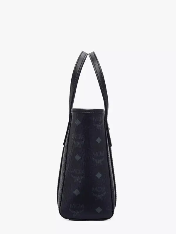 Mcm Toni Top-zip Mini Tote Bag - Black