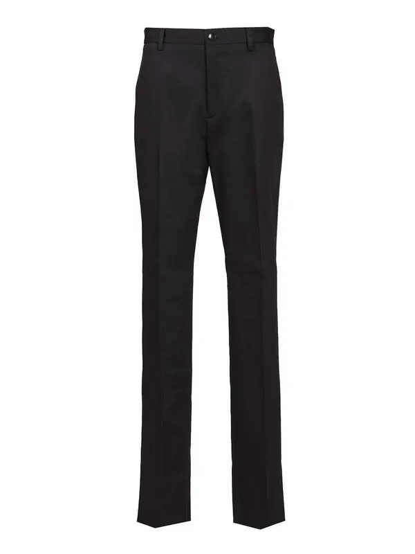 Etro Stretch Cotton Tailored Trousers