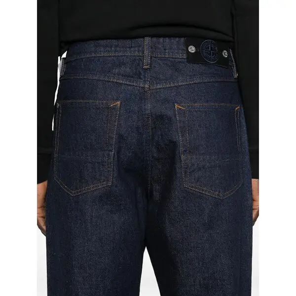 Stone Island Loose-fit Jeans - Blue