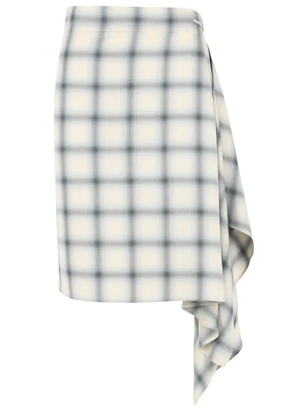 Coperni Zero Viscose Skirt - Blue