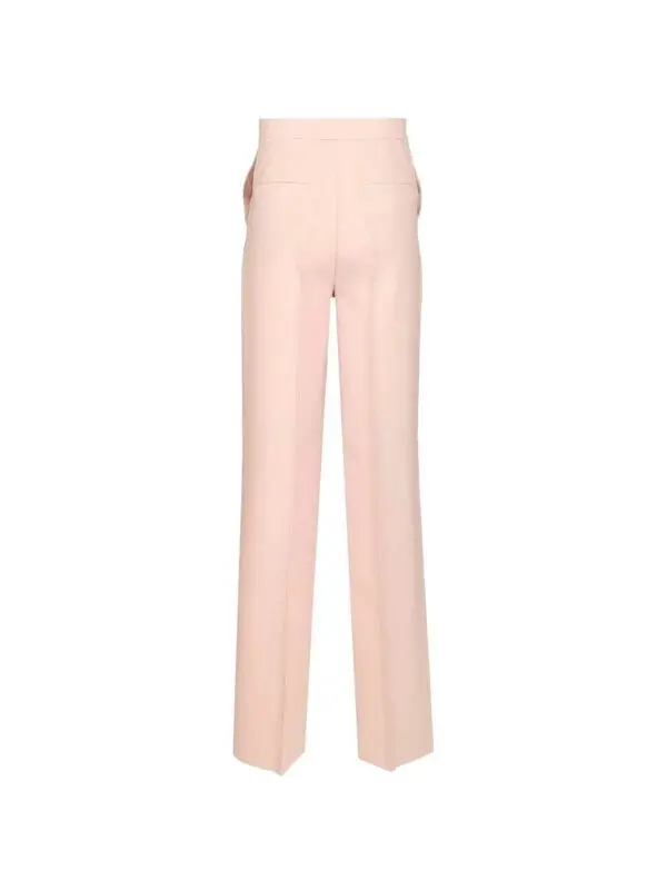 Max Mara Girone Wool, Mohair, And Silk Wide-leg Trousers - Multicolor