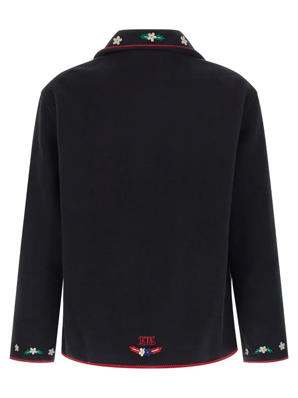 BODE Carroll Embroidered Wool Jacket